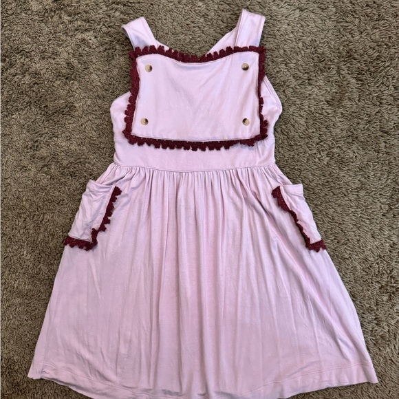 kate quinn | Dresses | Kate Quinn Lace Trim Pinafore Dress | Poshmark